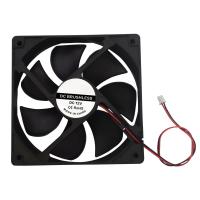 China Black DC 12V 120*120*38mm PBT 3D Printing Cooling Fan 12038 for sale