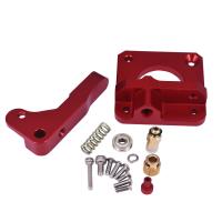 China Filament 1.75MM Red/Gold MK8 3D Print Aluminum Alloy  Metal Extruder for sale
