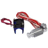 China 0.2/0.3/0.4/0.5/0.6/0.8mm 3D Print Head V6 Metal Extruder Kit for sale