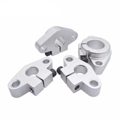 China Steel Horizontal SHF8 SHF12 SHF16 Bearing Bracket For CNC XYZ Table for sale