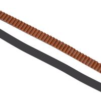 China Black Rubber Open End Pitch 2mm GT2 6mm Timing Belt Height 1.3mm for sale