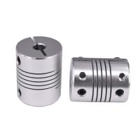 China Length 30mm D25L30 Aluminum Flexible Coupling For Stepper Motor for sale