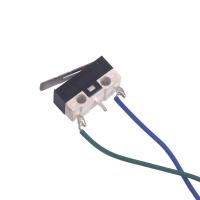 China 6.2mmx12.8mm Makerbot MK7 MK8 3D Printer Limit Switch With Cable for sale