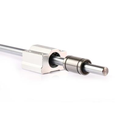 China Silver Optical Axis OD 8MM 3D Printer Spare Parts Shaft Chrome Rod for sale