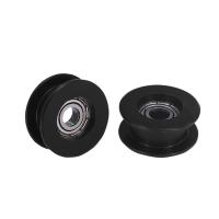 China 5*21*9mm Inside Dia 5mm 3D Printer 695ZZ Bearing H Groove Wheel for sale
