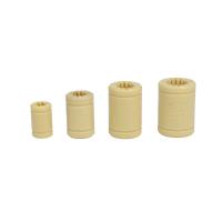 China Yellow LM8UU LM10UU LM12UU Plastic Linear Bearing For 3D Printer for sale