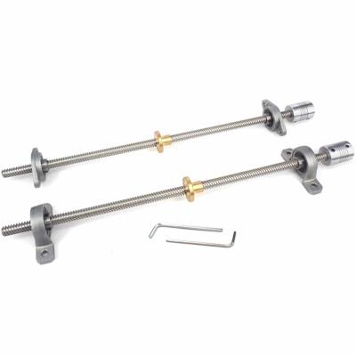 China 35g 8mm Screw 3D Printer Accessories T8 Stainless Steel Lead Screw for sale