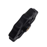 China ABS Black 5 * 5 * 0.7mm Hot Bed Leveling Nut 3D Printer Accessories for sale