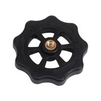China ABS Black 5 * 5 * 0.7mm Hot Bed Leveling Nut 3D Printer Accessories for sale