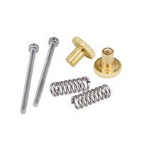 China Silver UM2 Knob M3*42mm 3D Printer Springs Heatbed Leveling Kit for sale