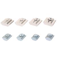 China EU20 / 30 Slide Nut Galvanized T-Square Nut 3D Printer Springs for sale