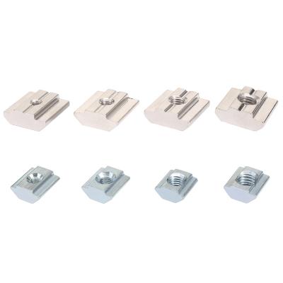 China EU20 / 30 Slide Nut Galvanized T-Square Nut 3D Printer Springs for sale