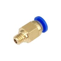 China Golden Blue PC4 M5 PC4 M6 3D Printer Accessories Pneumatic Connectors for sale