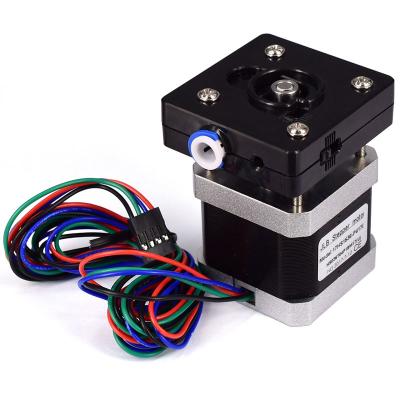 China Black Nema 17 Stepper Motor UM2 Remote Extruder POM injection for sale