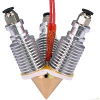 China Diamond E3D V6 Nozzle 0.4MM 3 In 1 Out Hotend Filament Size 1.75mm for sale