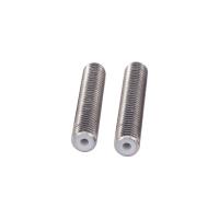 China Screw Thread Stainless Steel M6 3D Printer Throat Length 38mm 35mm for sale
