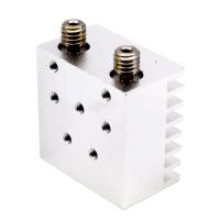 China 1.75 Wire 0.4 Nozzle E3D Chimera Extruder Single Head Two Color for sale
