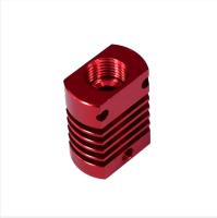 China Aluminum 23*20*12mm MK10 E3DV6 Heatsink Block Suit For 3D Printer for sale