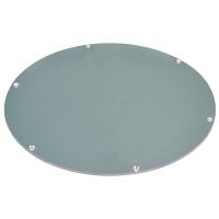 China Black Metal Thick 3mm 3D Printer Heatbed MK3 Round Delta Rostock for sale