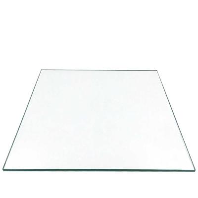 China Transparent MK2 Borosilicate Glass Plate 3D Printer 213mm*200mm*3mm for sale