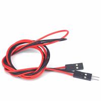 China 2pin 3pin 70cm Male And Female Dupont Jumper Cable Red Green blue for sale