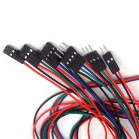 China 2pin 3pin 70cm Male And Female Dupont Jumper Cable Red Green blue for sale