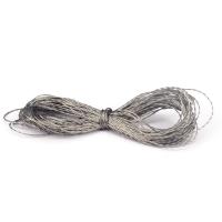 China Silver 15g 3D Printer 1M Conductive Sewing Thread Stainless Steel for sale