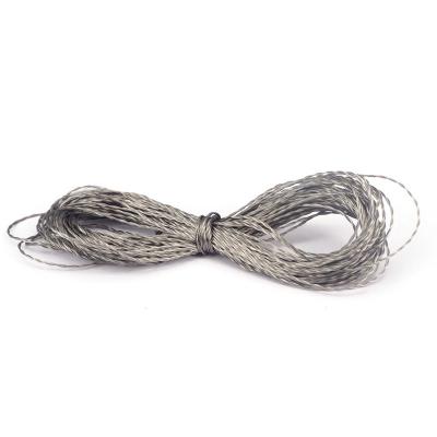 China Silver 15g 3D Printer 1M Conductive Sewing Thread Stainless Steel for sale