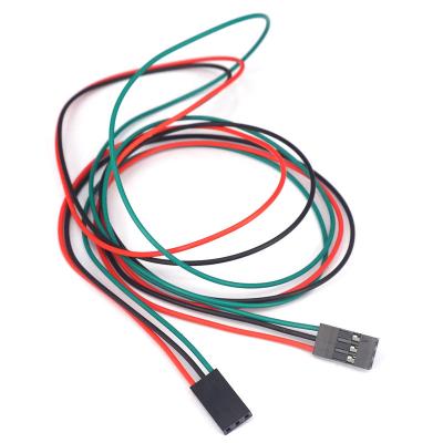 China Optional 3Pin 70cm Female To Female Cable DuPont Jumper Wire for sale