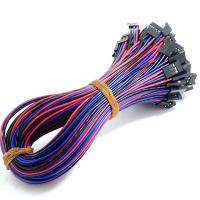 China Optional 3Pin 70cm Female To Female Cable DuPont Jumper Wire for sale