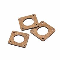 China Cork Sheet 42mm*42mm*3mm 3D printer Shock Absorber NEMA 17 Damping Gasket for sale