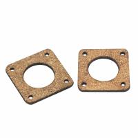 China Cork Sheet 42mm*42mm*3mm 3D printer Shock Absorber NEMA 17 Damping Gasket for sale