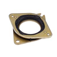 China Brass Rubber Stainless 51.8*51*6mm Nema 17 Vibration Pad 42 Stepper for sale