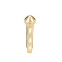 China 1.75mm/3mm 3D Printer Nozzle Brass Lengthen Nozzle 0.4mm Copper Long for sale