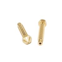 China 1.75mm/3mm 3D Printer Nozzle Brass Lengthen Nozzle 0.4mm Copper Long for sale