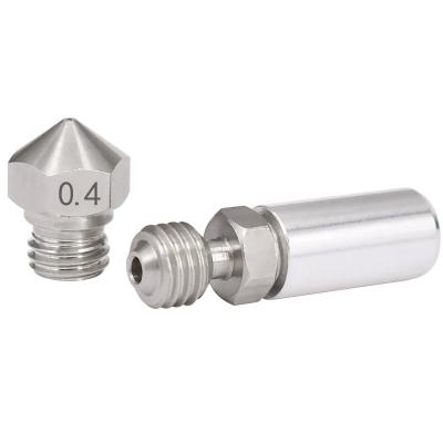 China Stainless Steel MK10 All Metal Hotend Upgrade Kit 1.75mm 0.4mm Nozzle for sale