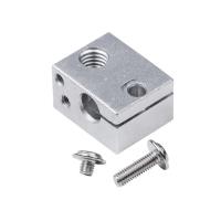 China 16mm*12mm*20mm Aluminum 3D Printer Heater Block V6 J Head for sale