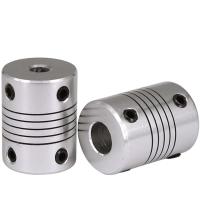 China Aluminium Alloy Wound Elastic Coupling For 3D Printing 19mm*25mm for sale