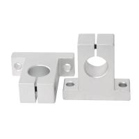 China Steel Vertical Support Seat 3D Printer Bearings Optical Axis Sk8 Seat Sk20-22 Sk60 for sale