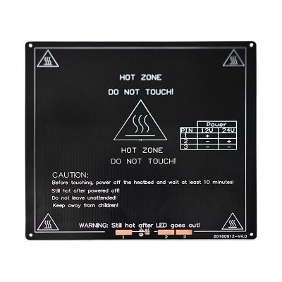 China Aluminum Plate MK3 Substrate 3D Printer Heatbed 214mm*214mm*3mm for sale