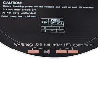 China Aluminum Substrate MK3 Hot Bed 240mm Round Hotbed 240mm*3mm for sale