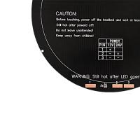 China Aluminum Substrate MK3 Hot Bed 240mm Round Hotbed 240mm*3mm for sale