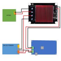 China MKS MOS Heating Control Module Heating Bed MOS MKS Heating Bed Control for sale