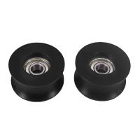 China 8*40*20.5 BU0840 Nylon Z20 U Shaped Groove Plastic Pulley BU0840 for sale