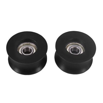 China 8*40*20.5 BU0840 Nylon Z20 U Shaped Groove Plastic Pulley BU0840 for sale