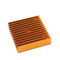 China Mk7 Mk8 3D Printer Heatsink 40*40*11 Material Aluminium Mounting Holes 31mm for sale