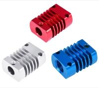 China Red Blue Silver 27*22*12mm MK10 E3DV6 3D Printer Heatsink Aluminum Block for sale
