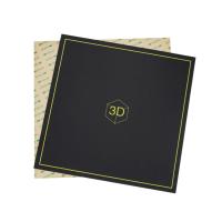 China Double Layer 235 * 235mm Magnetic Hot Bed Sticker Cold Bed Printing for sale