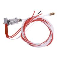 China CR-10 Aluminum Heating Block Red 3D Printer Extruder Kit 12/24V 40W for sale