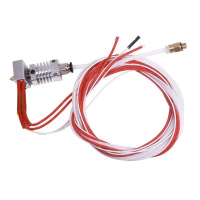 China CR-10 Aluminum Heating Block Red 3D Printer Extruder Kit 12/24V 40W for sale